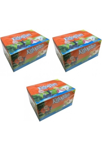 Keloğlan Kavun Aromalı Şekerli Sakız 100'LÜ x 3 Keloğlan Kavun Aromalı Şekerli Sakız 100'LÜ x 3