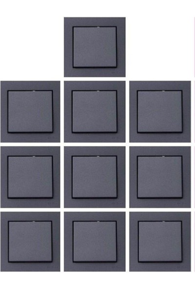 Ovivo Füme Anahtar 10 Adet TYC00293977103