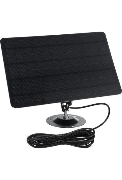 KKmoon 10W 5V Mikro USB Güneş Paneli 2000MAH 360 Derece Döndürme KKmoon 10W 5V Mikro USB Güneş Paneli 2000MAH 360 Derece Döndürme