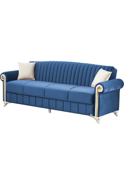 İpek Mobilya Santa 3'lü Koltuk ( Mavi ) İpek Mobilya Santa 3'lü Koltuk ( Mavi )