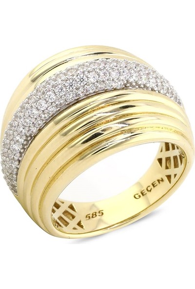 Altınkaynak 14 Ayar Fantezi Altın Yüzük