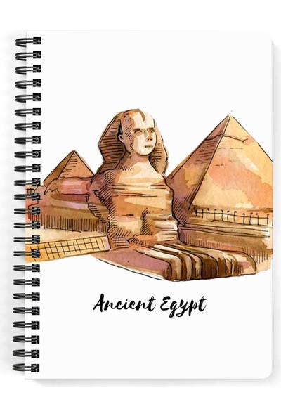 Hero Tasarım Mısır Piramitleri Baskılı Ahşap Kapaklı Defter 15X20 cm DFT3553 Hero Tasarım Mısır Piramitleri Baskılı Ahşap Kapaklı Defter 15X20 cm DFT3553
