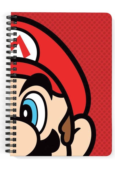 Hero Tasarım Super Mario Baskılı Ahşap Kapaklı Defter 15X20 cm DFT4734 Hero Tasarım Super Mario Baskılı Ahşap Kapaklı Defter 15X20 cm DFT4734