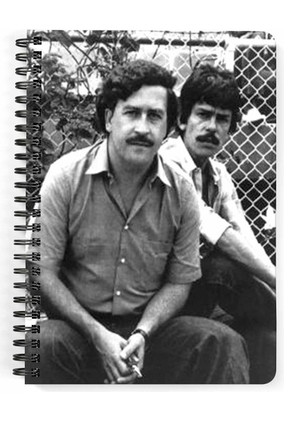 Hero Tasarım Pablo Baskılı Ahşap Kapaklı Defter 15X20 cm DFT3690