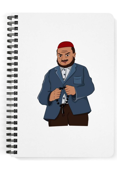 Hero Tasarım Müslüman Adam Baskılı Ahşap Kapaklı Defter 15X20 cm DFT726 Hero Tasarım Müslüman Adam Baskılı Ahşap Kapaklı Defter 15X20 cm DFT726