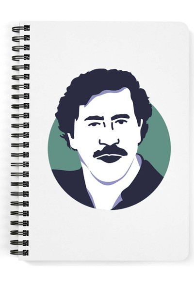 Hero Tasarım Pablo Baskılı Ahşap Kapaklı Defter 15X20 cm DFT960 Hero Tasarım Pablo Baskılı Ahşap Kapaklı Defter 15X20 cm DFT960