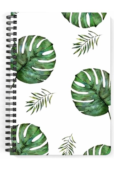 Hero Tasarım Doğa Baskılı Ahşap Kapaklı Defter 15X20 cm DFT3462