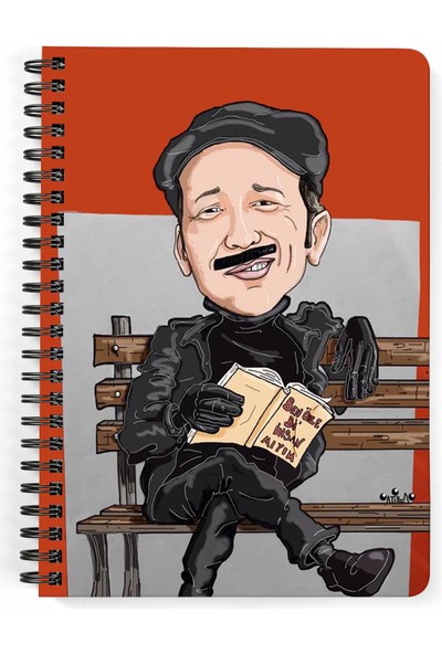 Hero Tasarım Leyla ile Mecnun Yavuz Baskılı Ahşap Kapaklı Defter 15X20 cm DFT3971 Hero Tasarım Leyla ile Mecnun Yavuz Baskılı Ahşap Kapaklı Defter 15X20 cm DFT3971
