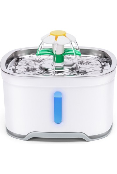 Three Beans 2.4l Otomatik Pet Kedi Su Çeşmesi LED Elektrikli USB Köpek Kedi Pet Otomatik Pet Içme Çeşmesi Dispenseri | Kedi Besleme ve Amp;sulama Malzemeleri - (Yurt Dışından) Three Beans 2.4l Otomatik Pet Kedi Su Çeşmesi LED Elektrikli USB Köpek Kedi Pet Otomatik Pet Içme Çeşmesi Dispenseri | Kedi Besleme ve Amp;sulama Malzemeleri - (Yurt Dışından)