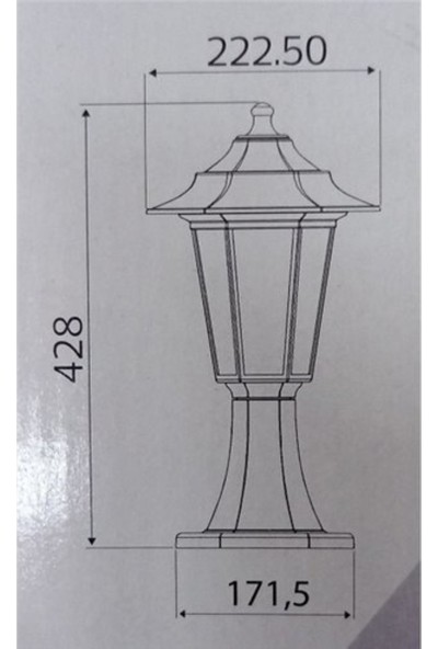 Bahçe Armatürü Set Üstü