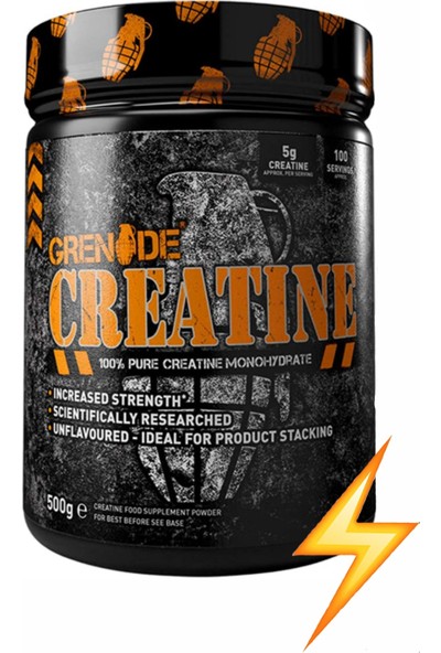 Grenade Creatine %100 Pure Creatine Monohydrate 500 gr Kas Güç Enerji Dayanıklılık Grenade Creatine %100 Pure Creatine Monohydrate 500 gr Kas Güç Enerji Dayanıklılık