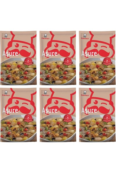 Pakmaya Aşure 6 Adet × 230 gr Pakmaya Aşure 6 Adet × 230 gr