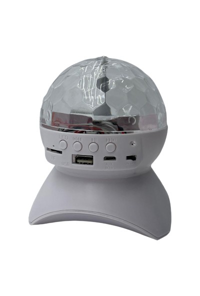 Bestcom Dönen Işıklı Disko Topu Bluetooth Hoparlör Bestcom Dönen Işıklı Disko Topu Bluetooth Hoparlör