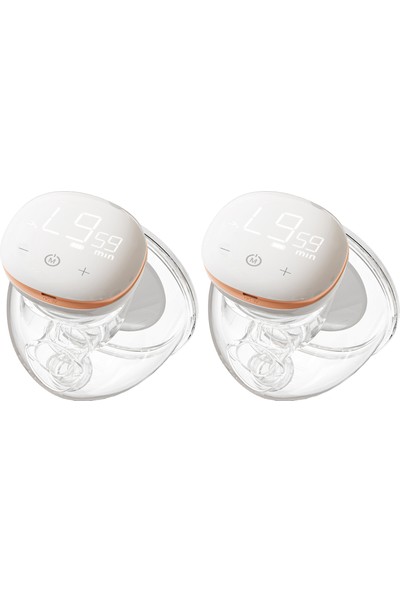 Youha 2 Takım Giyilebilir Göğüs Pompası Eller Serbest