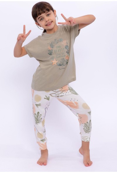 Pierre Cardin 8269 Garson Find Beauty Açık Haki Kız Çocuk Pijama Takımı Pierre Cardin 8269 Garson Find Beauty Açık Haki Kız Çocuk Pijama Takımı