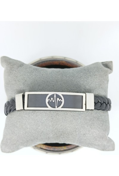 Firuze Gümüş Çelik Bileklik