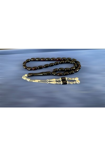 Piraye Sıkma Kehribar Tesbih