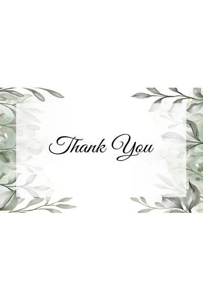 Tellgraf Teşekkür Kartı (5,5X8,5)100 Adet Tellgraf Teşekkür Kartı (5,5X8,5)100 Adet