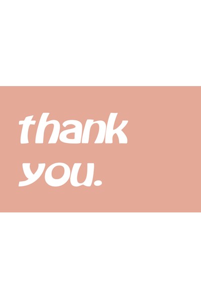 Tellgraf Teşekkür Kartı (5,5X8,5)100 Adet Tellgraf Teşekkür Kartı (5,5X8,5)100 Adet