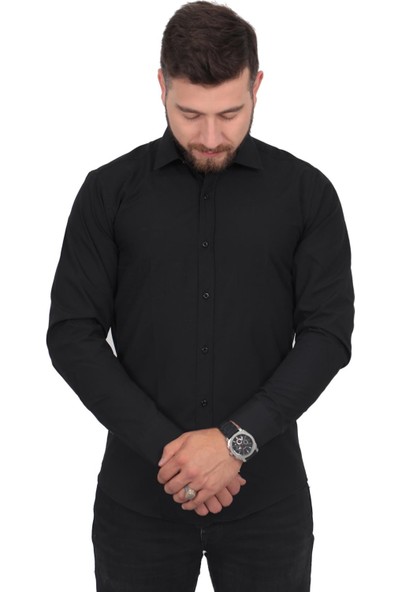 Önkal Gömlek Slimfit Kesim Trecotton Klasik Yaka Erkek Gömlek Önkal Gömlek Slimfit Kesim Trecotton Klasik Yaka Erkek Gömlek