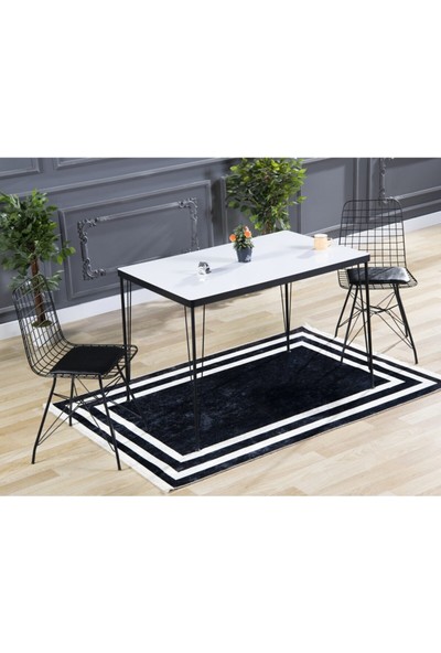 Trendy Assel Linda 2 Kişilik Yemek Masası Takımı-Mutfak Masası Takımı- 70X110 Oval Kenar Trendy Assel Linda 2 Kişilik Yemek Masası Takımı-Mutfak Masası Takımı- 70X110 Oval Kenar