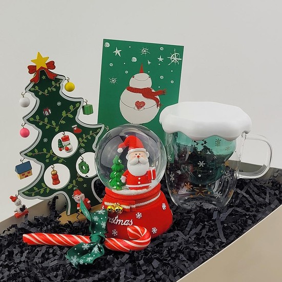 Troy Gift Box Çift Camlı Yılbaşı Kupası Hediye Kutusu Fiyatı