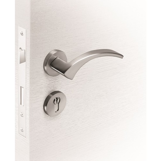 Çebi 537 Lena Kapı Kolu Yuvarlak Rozet Inox Rozetli Yale Sol Fiyatı Çebi 537 Lena Kapı Kolu Yuvarlak Rozet Inox Rozetli Yale Sol Fiyatı