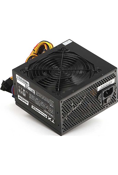 TX PowerMAX 400W 3xSATA, 3xIDE 6Pin PCI-E Bilgisayar Power Supply (TXPSU400S1) TX PowerMAX 400W 3xSATA, 3xIDE 6Pin PCI-E Bilgisayar Power Supply (TXPSU400S1)