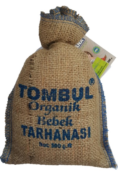 Tombul Organik Bebek Tarhanası 500 gr Keten Tombul Organik Bebek Tarhanası 500 gr Keten