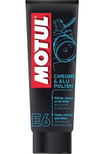 Motul E6 Krom, Nikelaj Ve Aluminyum Yüzey Parlatıcı Motul 100Ml Motul E6 Krom, Nikelaj Ve Aluminyum Yüzey Parlatıcı Motul 100Ml