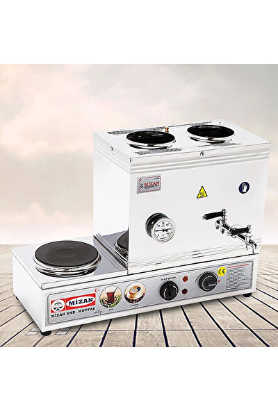 Mizan 30 lt Elektrikli Pleyt'li Çay&Kahve Seti Kazanı ( Isı Göstergeli ) Mizan 30 lt Elektrikli Pleyt'li Çay&Kahve Seti Kazanı ( Isı Göstergeli )
