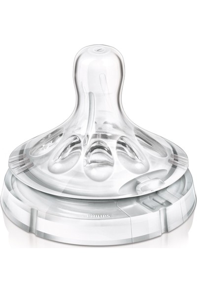 Philips Avent 3 Ay+ Natural Biberon Emziği 2'li Akış Philips Avent 3 Ay+ Natural Biberon Emziği 2'li Akış