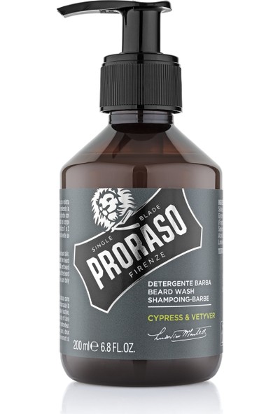 Proraso Sakal Şampuanı - Cypress Vetyver 200 ml.