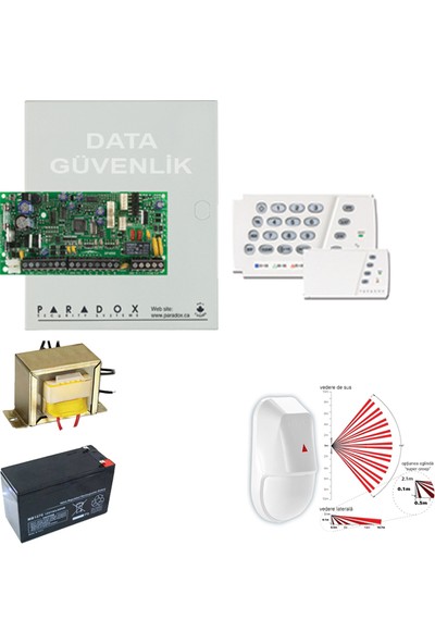 Paradox Alarm Sistemi Set 1 - Data Güvenlik Paradox Alarm Sistemi Set 1 - Data Güvenlik