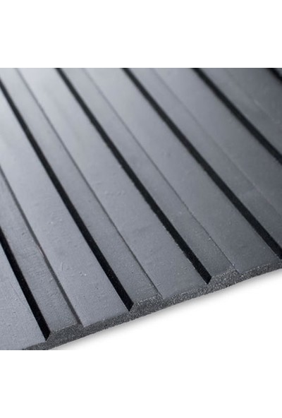 DEM LASTİK LEVHA BÜYÜK OLUKLU 1,20 ( EN : 1,20 METRE BOY: 1 METRE)