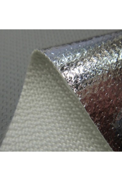 Dem Cam Elyaf Kumaş Alüminyum Kaplı (1 Metre*1Metre)