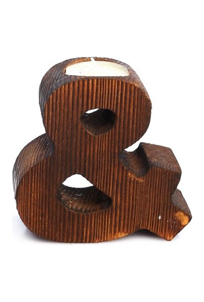 Pony Yatak Ahşap Dekoratif amp: Harfi Mumluk Pony Yatak Ahşap Dekoratif amp: Harfi Mumluk