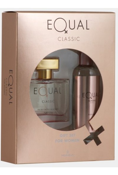 Equal Bayan Edt 75 Ml+Body Mist Set Bayan Parfüm Equal Bayan Edt 75 Ml+Body Mist Set Bayan Parfüm