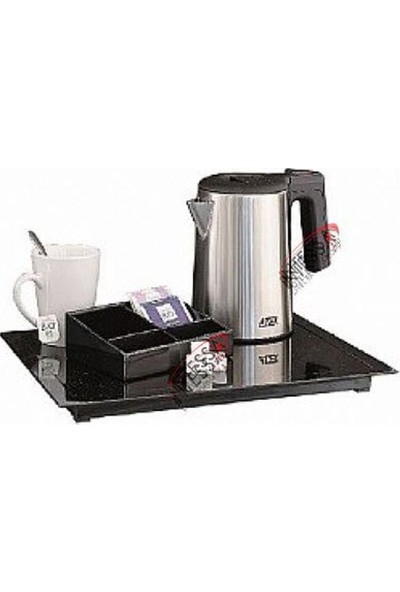 Jvd Duchesse PaslanmazKettle + Melamin Tepsi Set