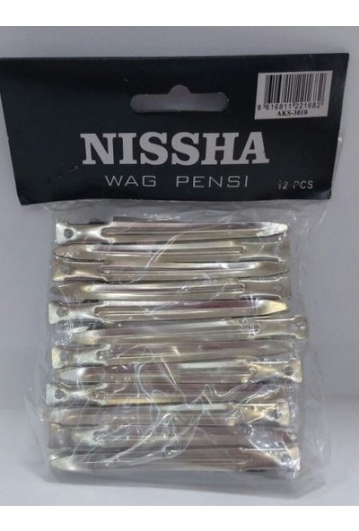 Merrys Saç Pensi Metal 12 Li