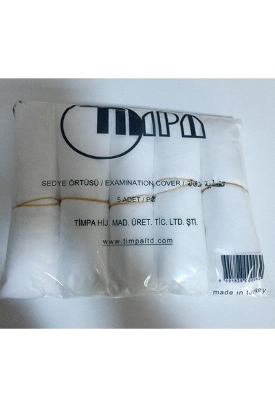 Timpa Sedye Örtüsü 5 Li