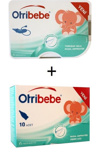 Otribebe Nazal Burun Aspiratörü + 10 Adet Yedek Uç