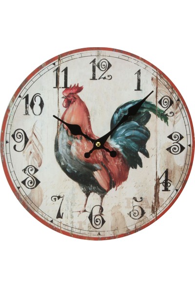 Markakanvas Ahşap Yuvarlak Duvar Saati Markakanvas Ahşap Yuvarlak Duvar Saati