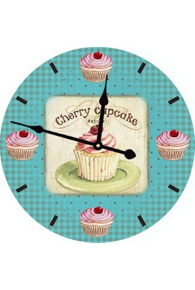 Markakanvas Ahşap Yuvarlak Duvar Saati Markakanvas Ahşap Yuvarlak Duvar Saati