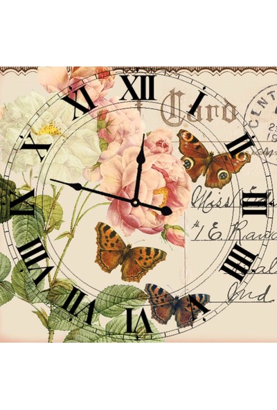 Markakanvas Ahşap Yuvarlak Duvar Saati Markakanvas Ahşap Yuvarlak Duvar Saati