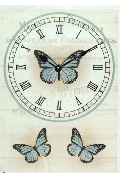 Markakanvas Ahşap 35X50Cm Duvar Saati