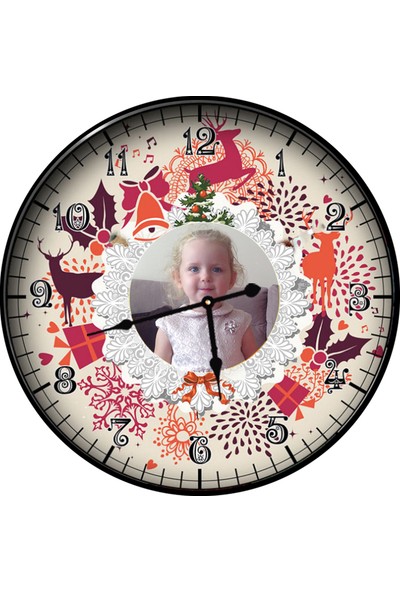 Markakanvas Ahşap Yuvarlak Çocuk Duvar Saati Markakanvas Ahşap Yuvarlak Çocuk Duvar Saati