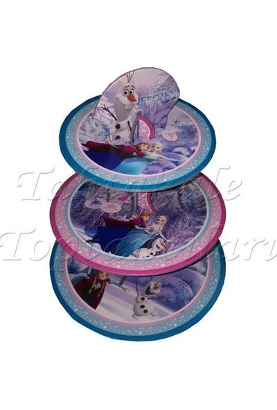 Partibahcesi Frozen Cupcake Standı Partibahcesi Frozen Cupcake Standı