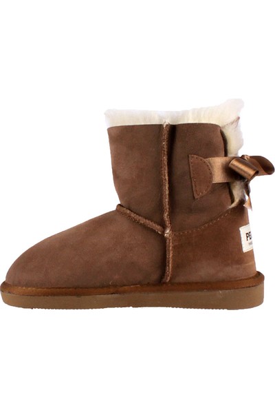 Pegia Taba Suede 121014 Kız Çocuk Çizme Sarı