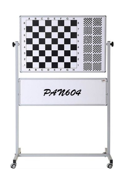 Garanti 110X100 Mobil Ayaklı Manyetik Satranç Eğitim ( Panosu ) Tahtası